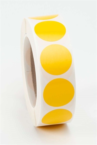 PARTEX LABELS deliver marking dots for warehouse marking.