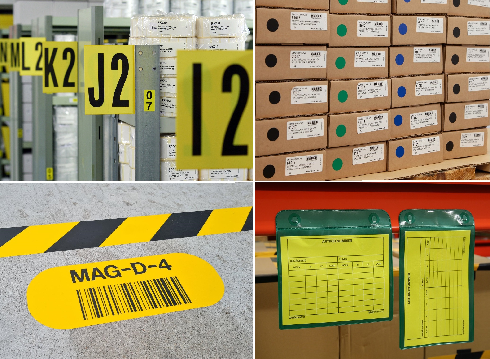 Allt inom etiketter och märkning | PARTEX LABELS - Start